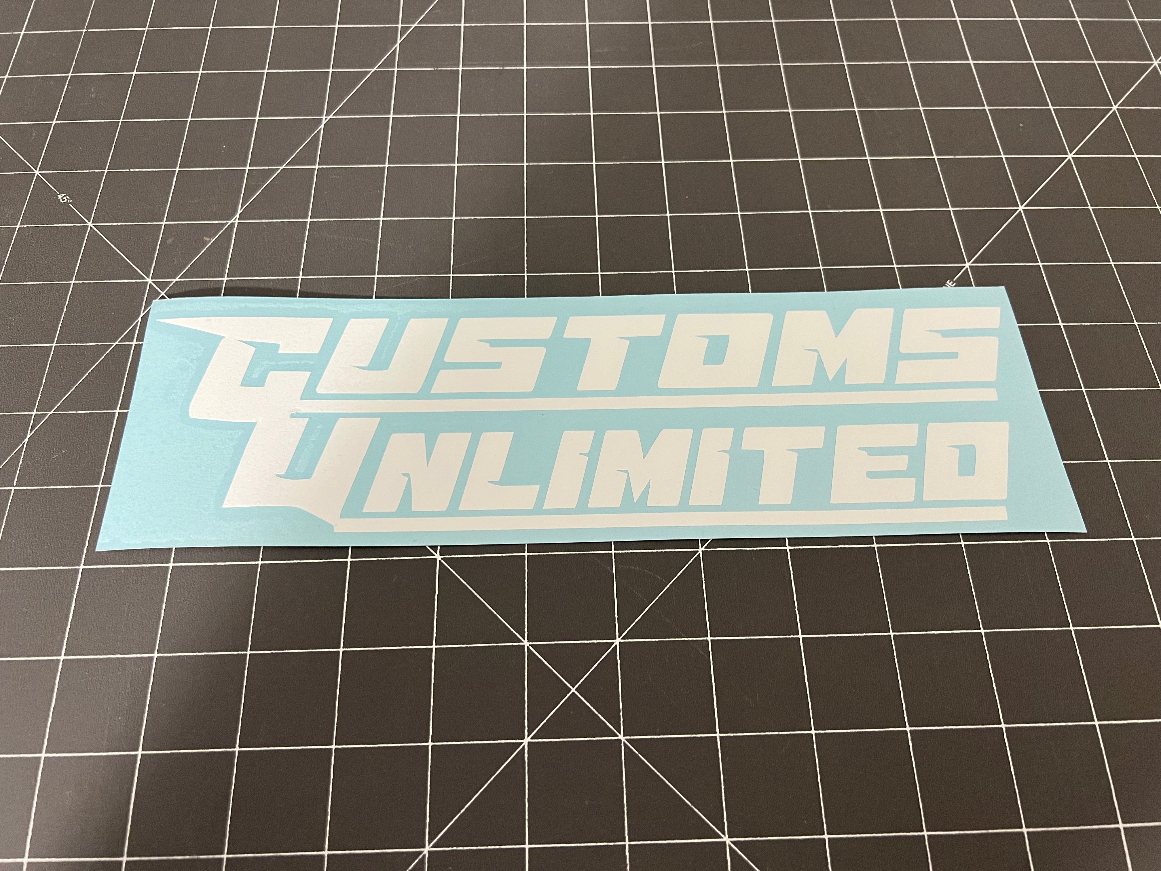Customs Unlimited Decal – Customs Unlimited Wholesale